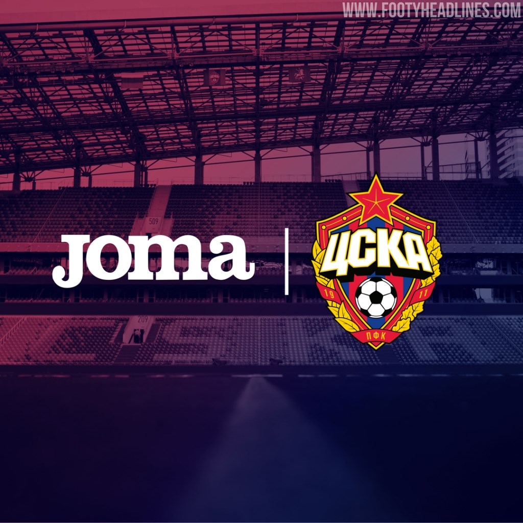 CSKA Moscow Announce Joma Kit Deal - Footy Headlines