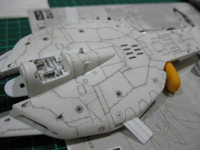 TOY ADDICT ZONE: MACROSS ZERO : 1/72 VF-0B [WIP3]