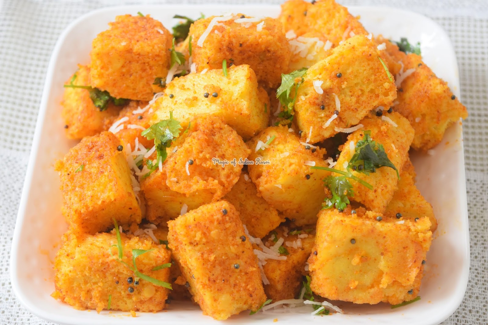 Tam Tam Khaman Dhokla Recipe | Magic of Indian Rasoi
