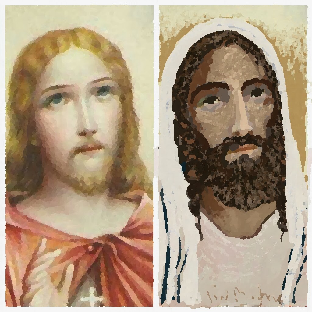 Jewish Jesus - Art Exhibit: The Blonde Jesus versus Galilean Aramaic ...