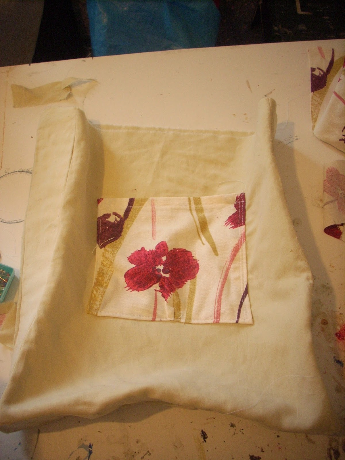 vintage beadery: The finished bag