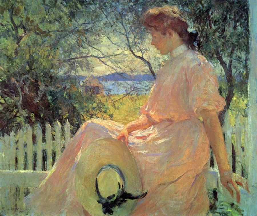 Живопись: Frank Weston Benson (1862-1951). США