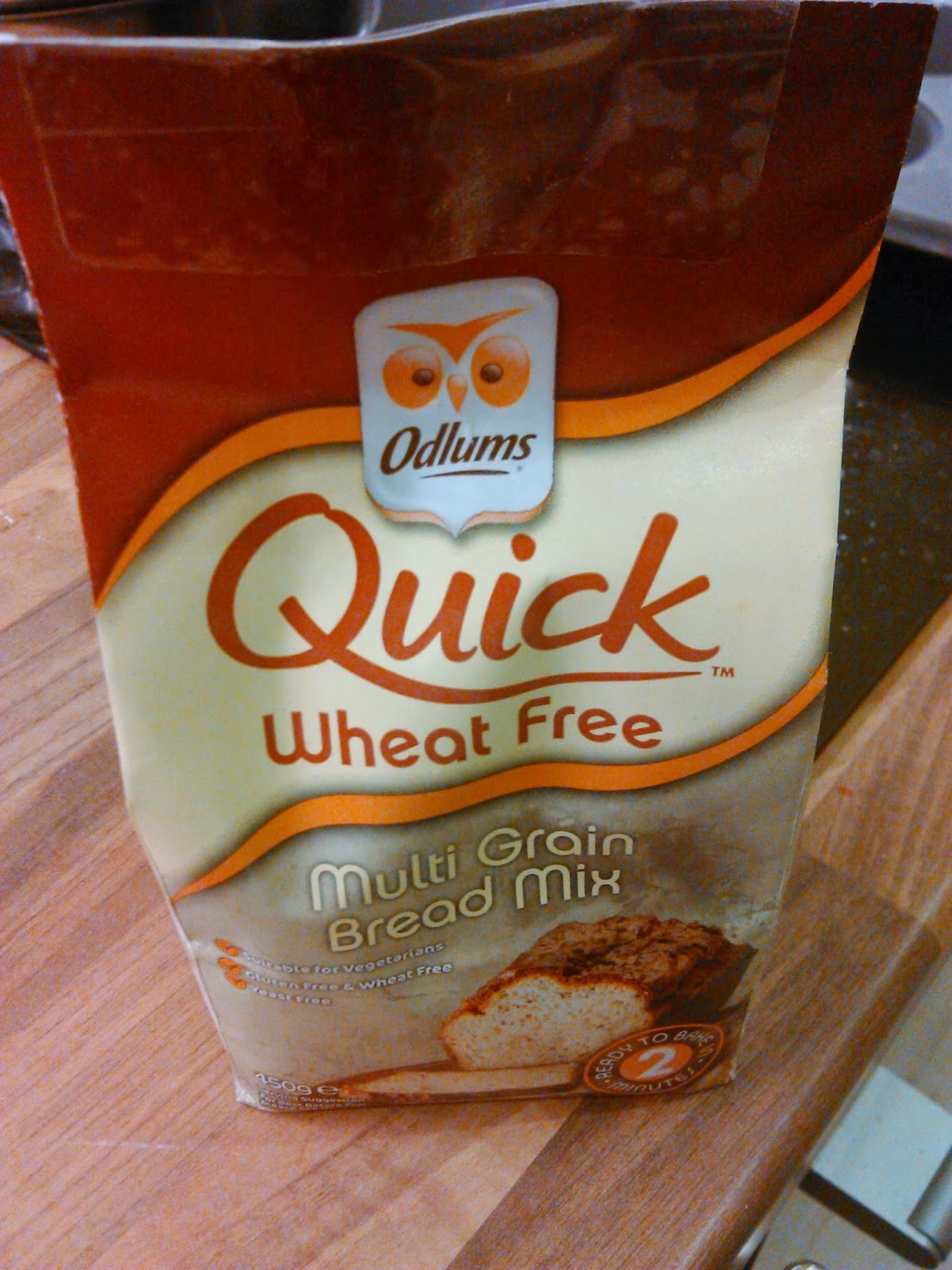 Dublin Gluten Free : Odlums Quick Wheat Free Multi Grain Bread