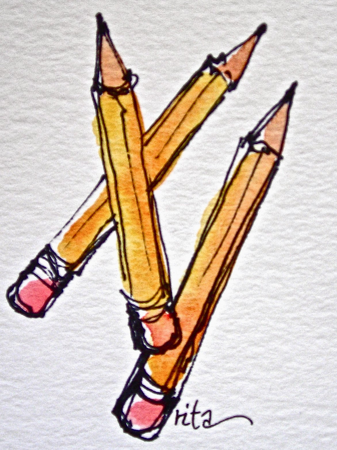Sketchbook Wandering : The #2 Pencil