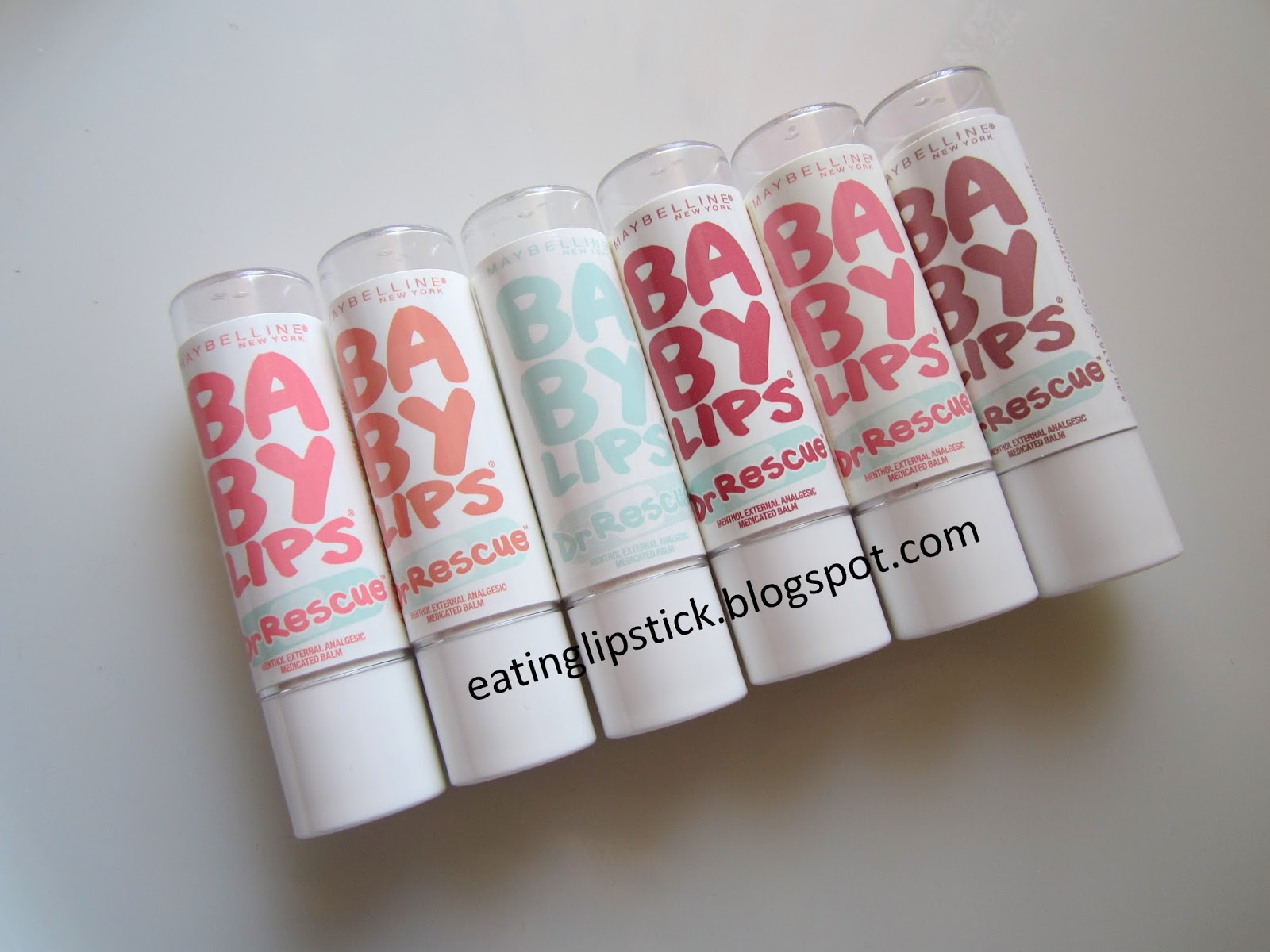 Eating Lipstick: Maybelline Dr.Rescue Baby Lips Collection