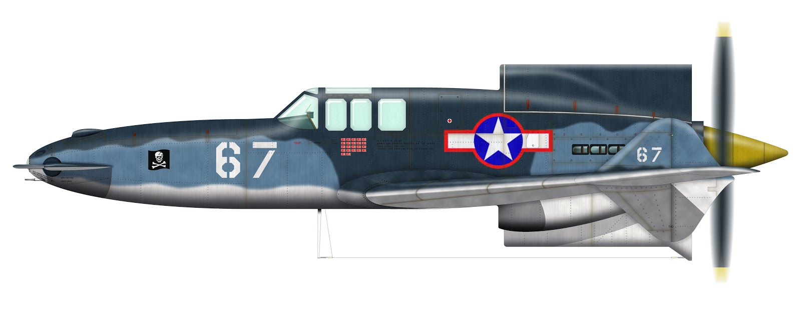 CFFP: Curtiss Failed Fighter Projects during WWII and later