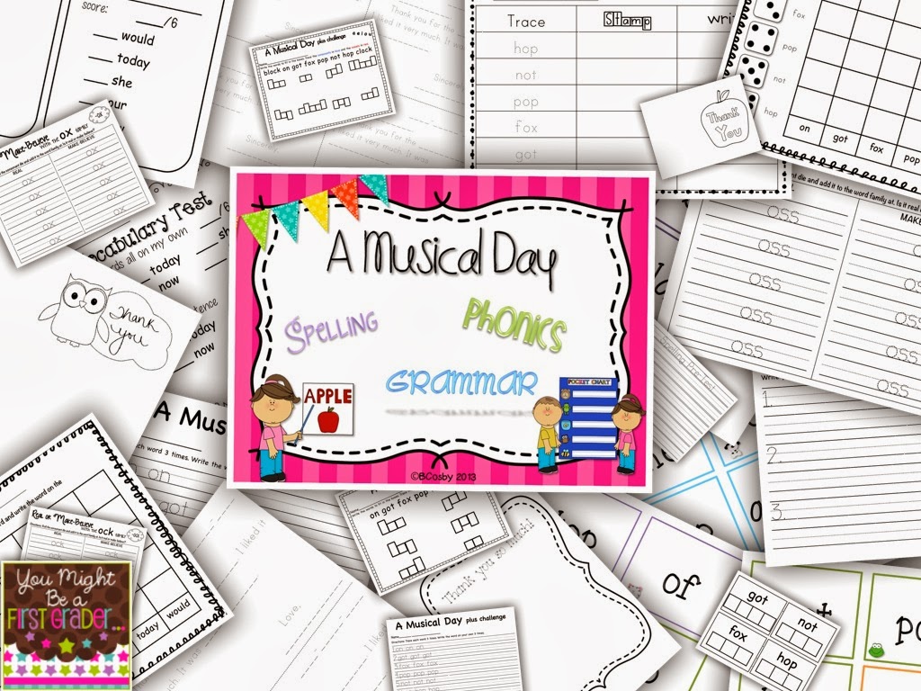 You Might be a First Grader...: New Journeys & Spider Mini-Unit