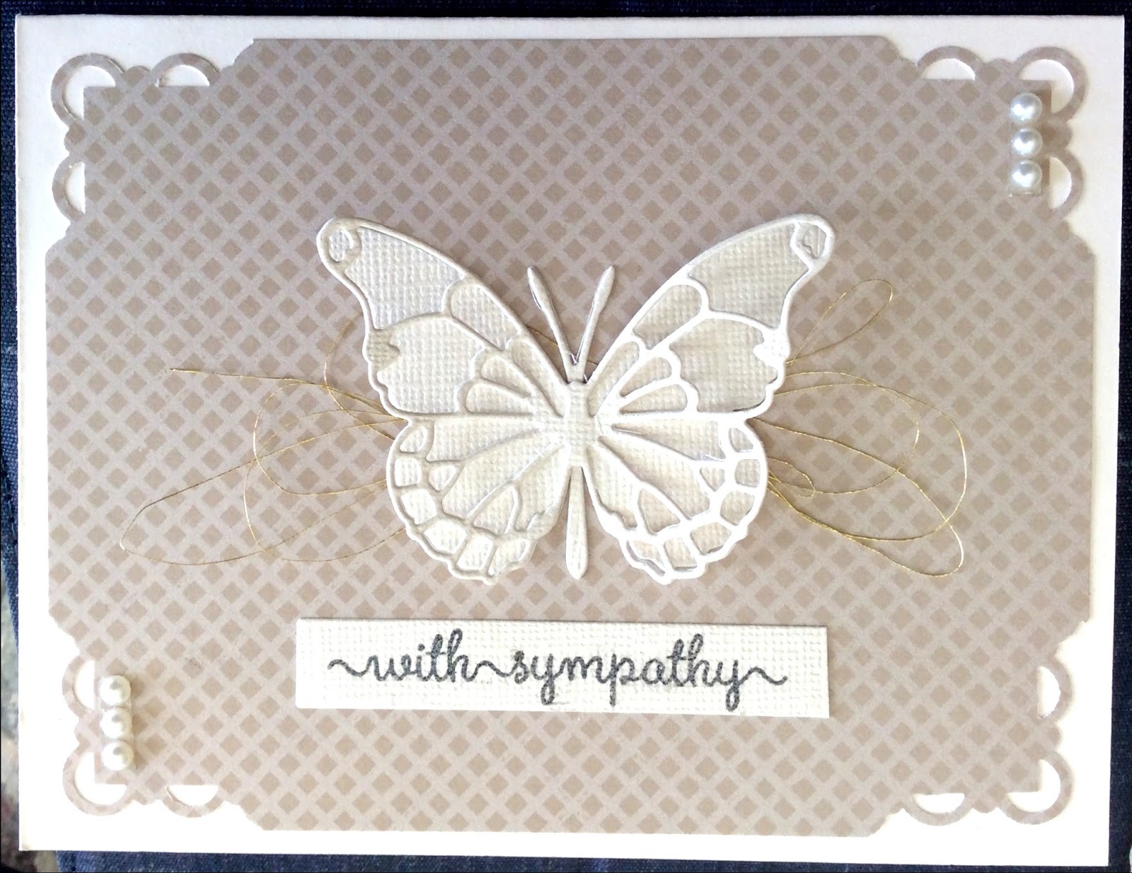 STS Cards: Butterfly Sympathy