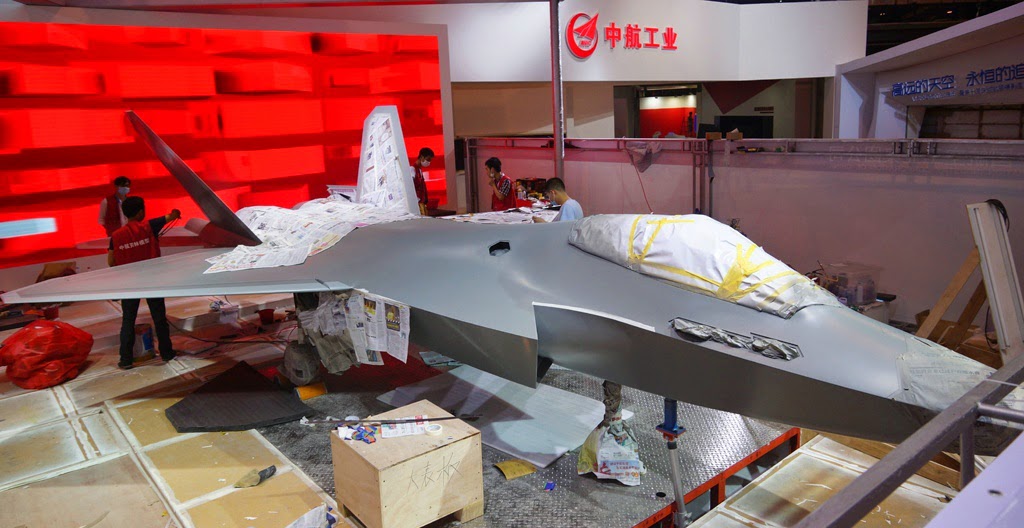 Refined Model of Shenyang J-31 Falcon Eagle Stealth Fighter Aircraft at ...