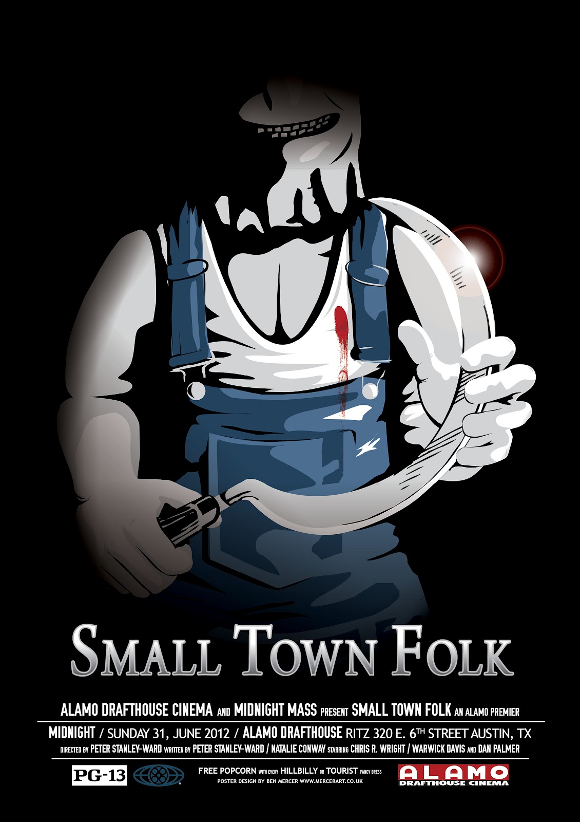 Mercer Draws Things(What A Waste Of Gravity): EMP Poster 3: Small Town Folk