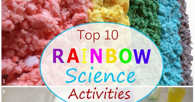 Top 10 Rainbow Science Experiments Activities! | Preschool Powol Packets