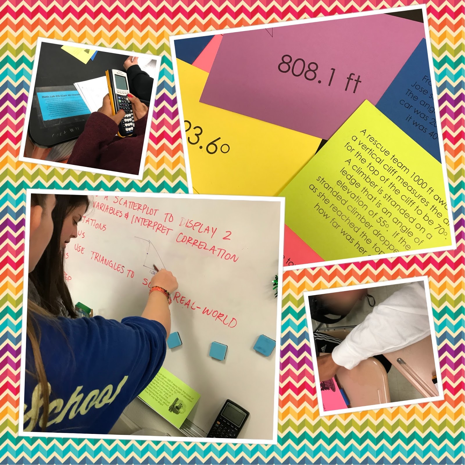 Right Triangle Trig: Scavenger Hunt