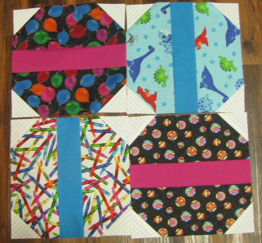 The Quilted Snail: Beach Ball Block Tutorial