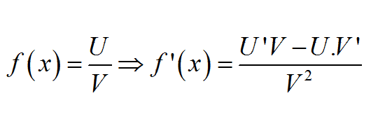 Exercícios resolvidos de derivada do quociente de uma função ...