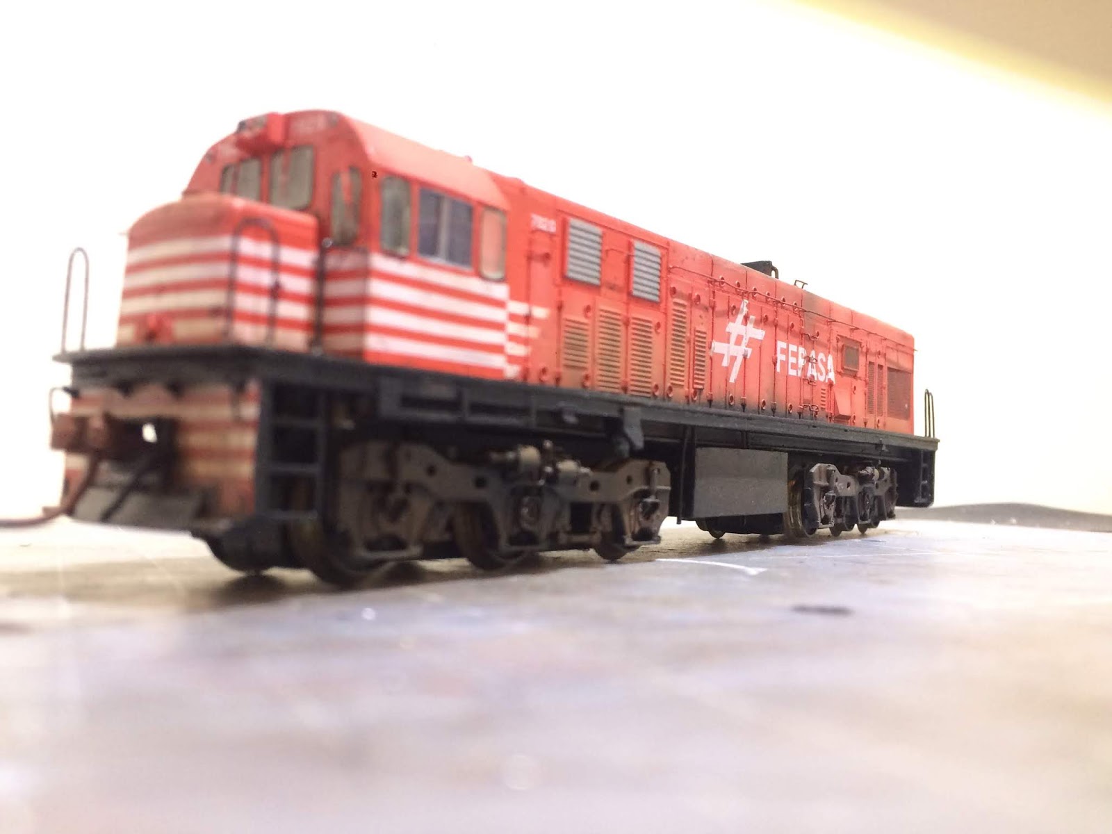 Ferreomodelismo Brasileiro: U20C HOBBYTEC COM MECÂNICA FRATESCHI