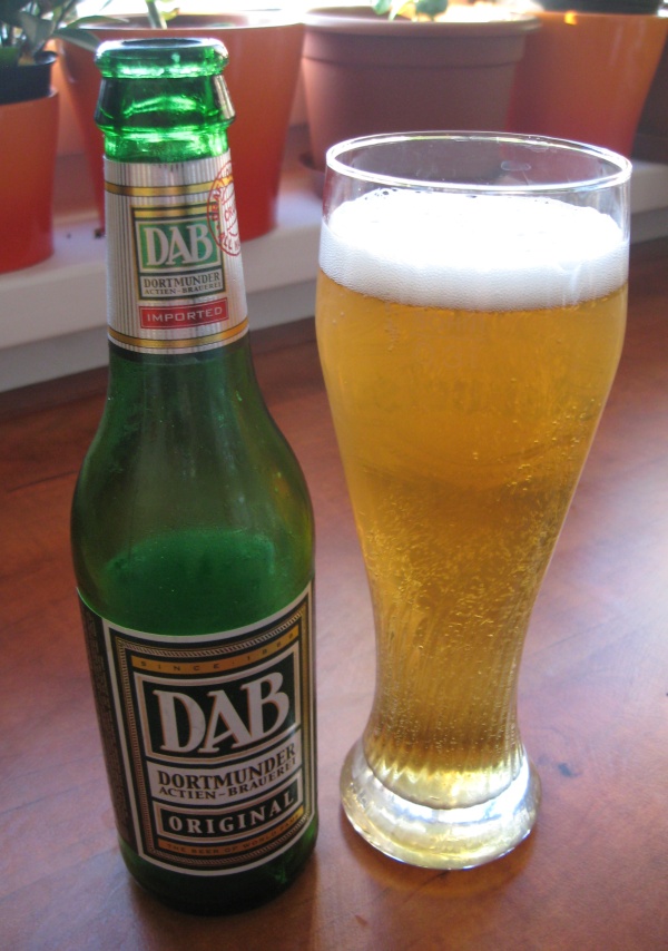 Sörök bemutatója, tesztje: DAB Dortmunder Actien-Brauerei 5%