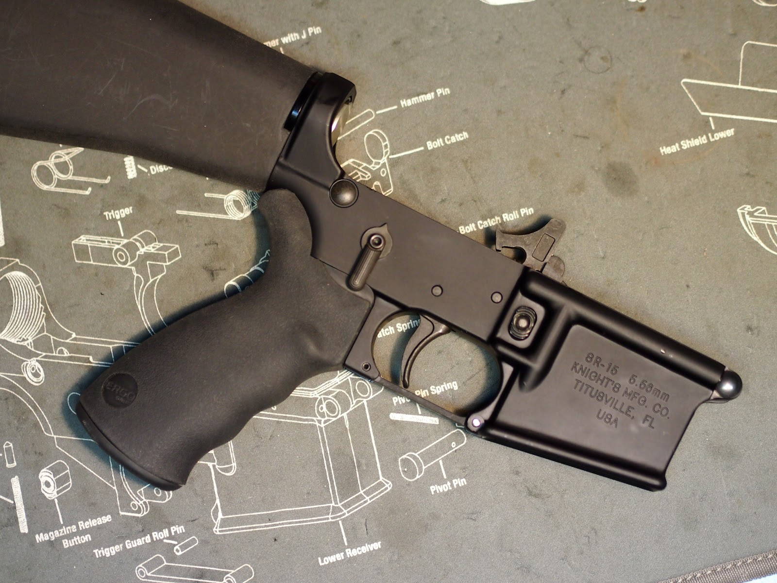 Mister Donut's Firearms Blog: Mk12 Mod 1 Build - Knight's Armament SR ...