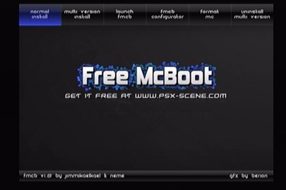 Free MCBoot - PS2HD