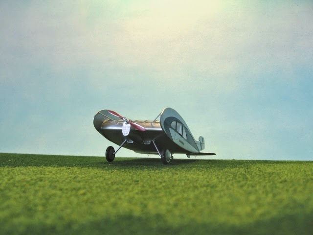 Wings of Intent: Scratch-built 1/72 Horton Wingless Prototype-1950