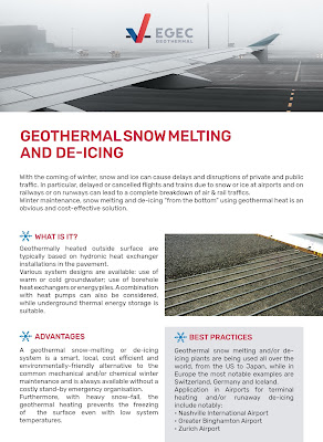 Science & Technology: Geothermal Snow-Melting or De-Icing Systems