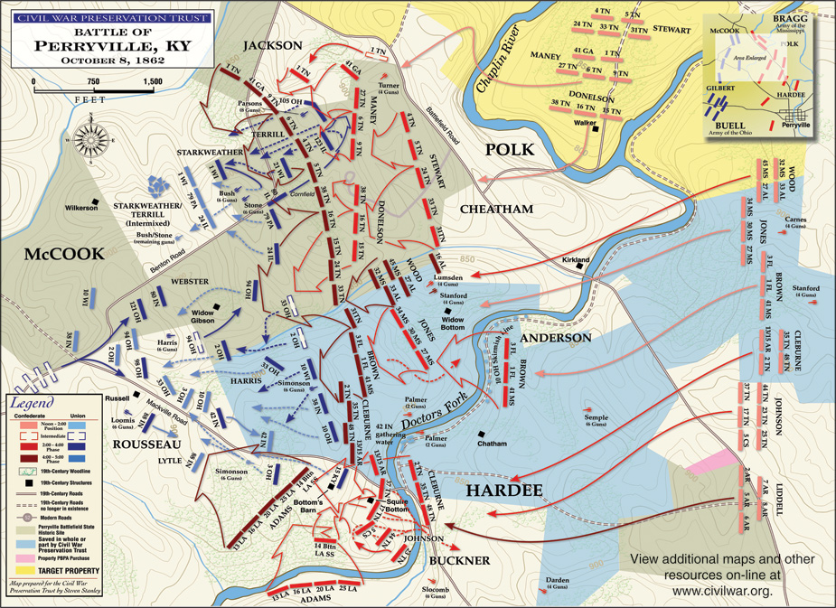 ONCE A CIVIL WAR: October 8, 1862---The Battle of Perryville