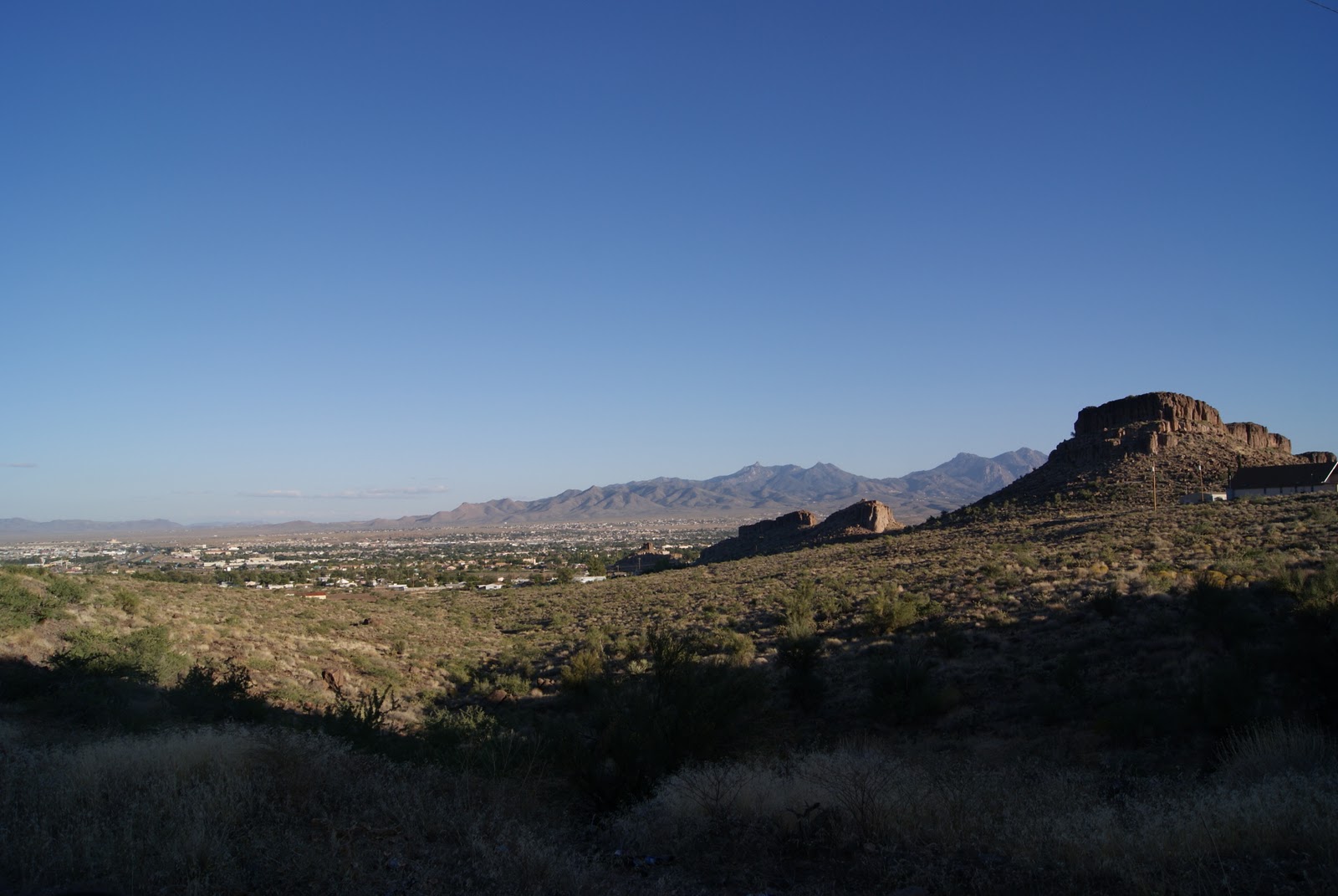 Wishful Thinking: Mountains in Kingman, Arizona?