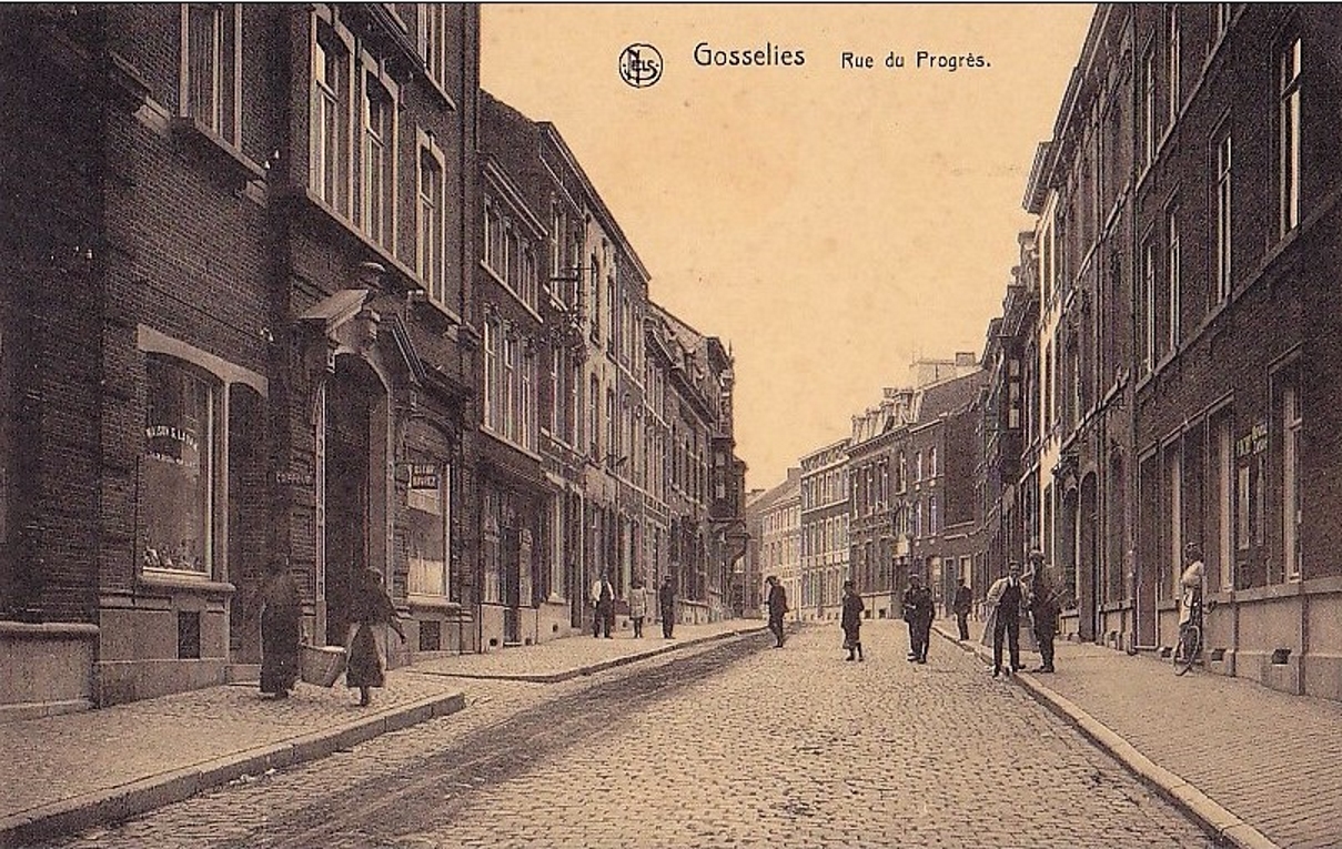 Charleroi - Pays noir: Gosselies en cartes postales