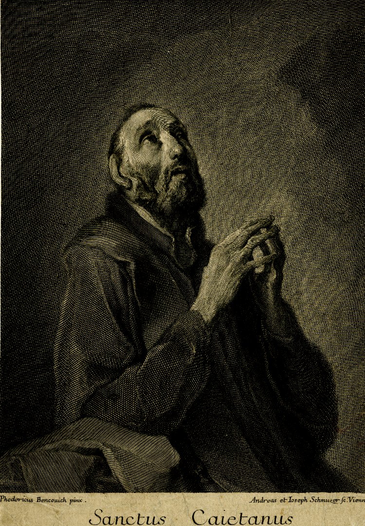 St Cajetan's Corner: Oratio Sancti Caietani (Prayer of St. Cajetan)