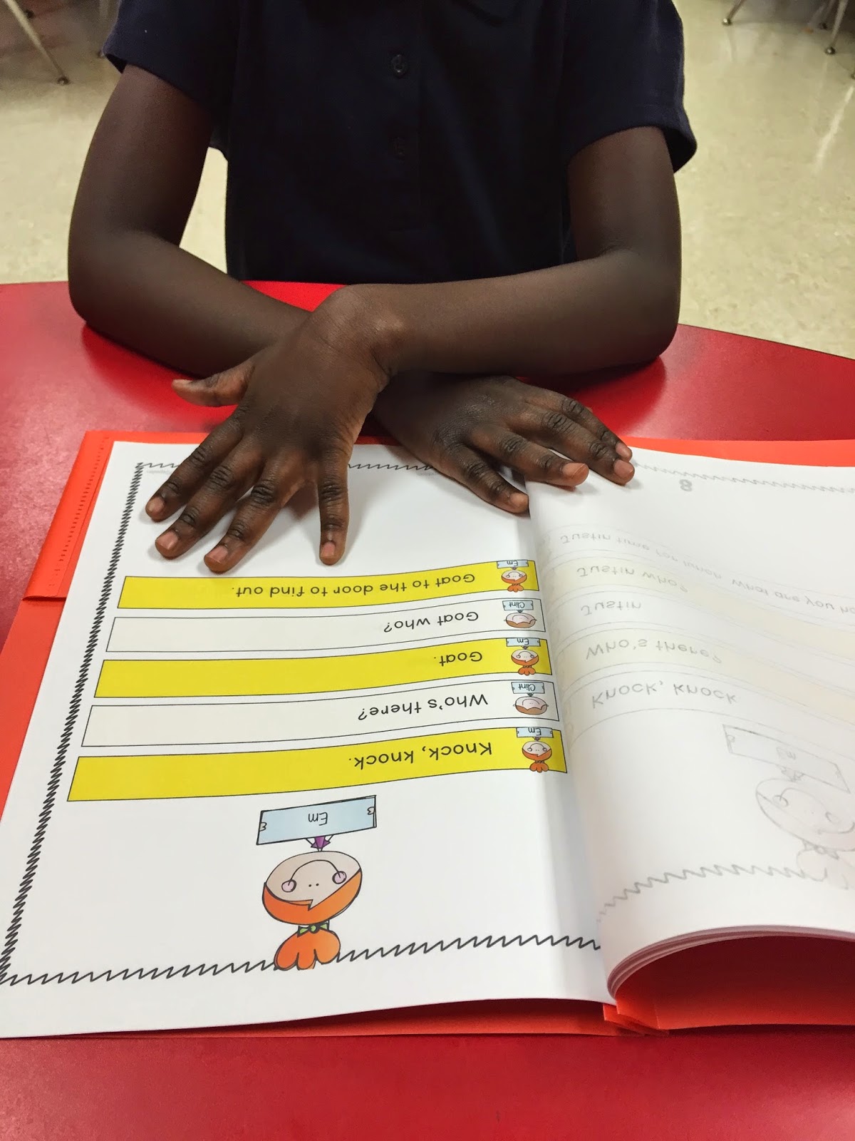 A Neighborhood Kindergarten : Knock Knock Joke Partner Plays and ...