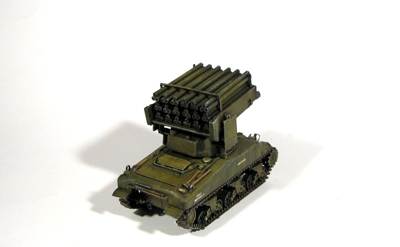 Gulumik Military Models: M4A1 with M17/4,5inch Rocket Launcher 1/72