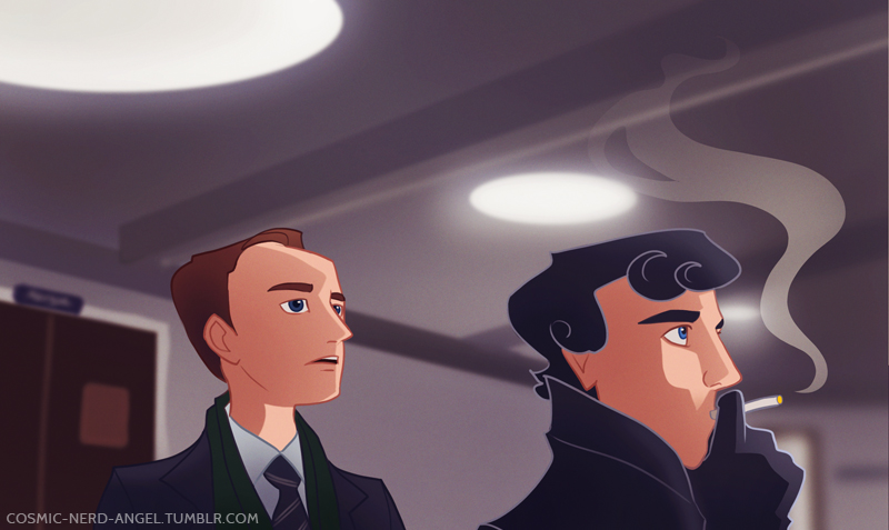Geek Grrrl: Sherlock Animated