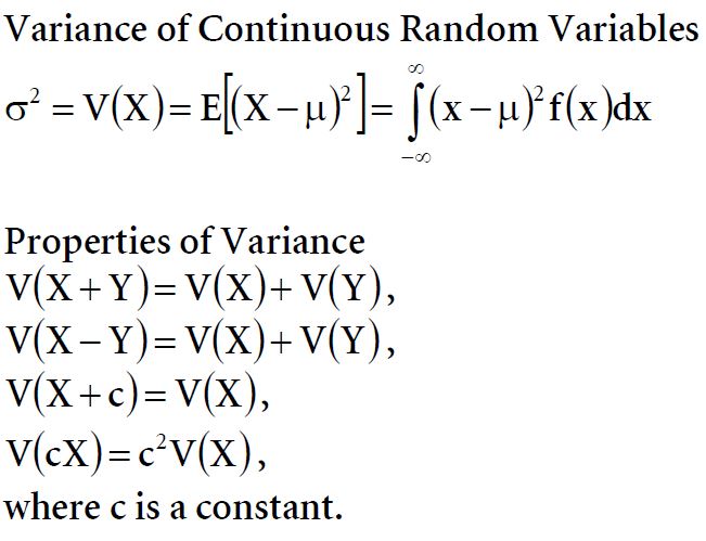 Probability Formulas