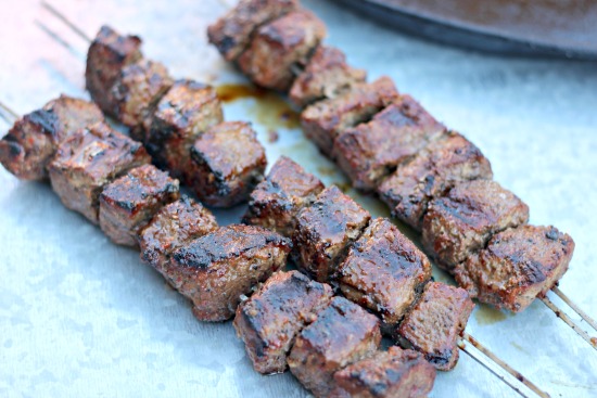 Gluten Free Lite: Puerto Rican Pinchos/ Beef Kebobs
