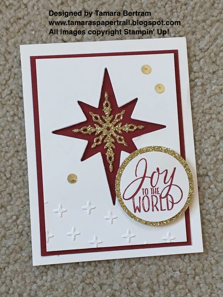 Tamara's Paper Trail: Star Of Light Do-Over