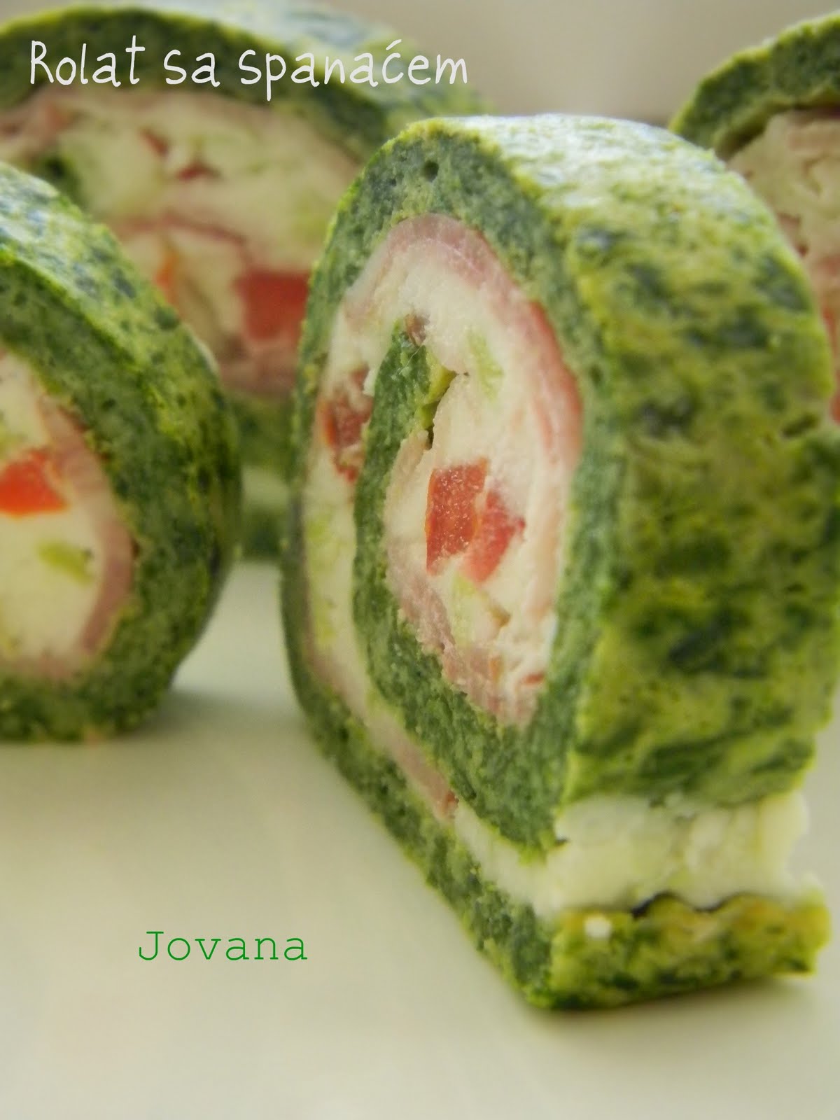 Rolat sa spanaćem ~ Jojini isprobani recepti