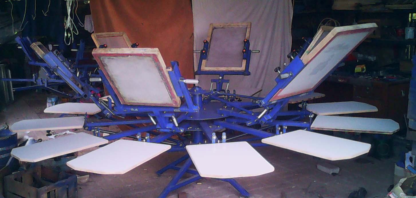 mesin sablon rotary: mesin sablon rotary