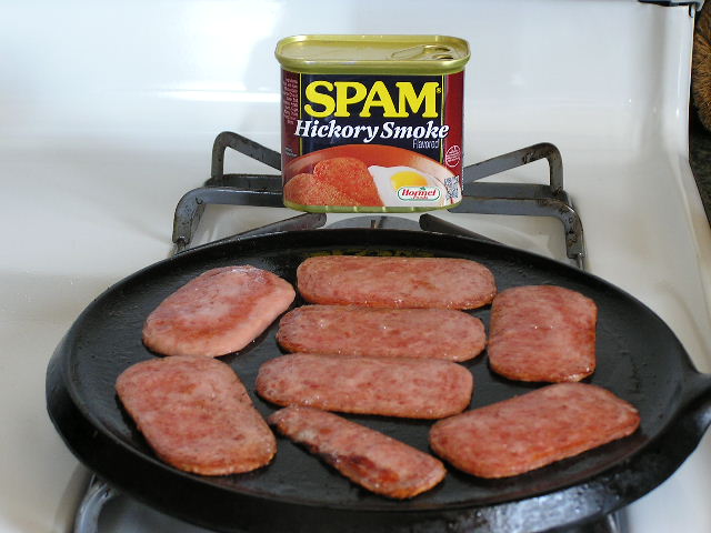 Roaming Buffalo Ranch: Calico Potatoes And Hickory Smoked Spam