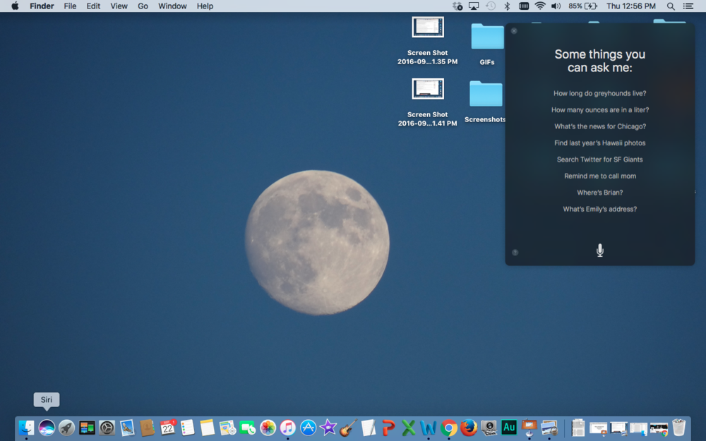 HOW TO USE SIRI ON YOUR LAPTOP IN MACOS SIERRA. - CS Tricks