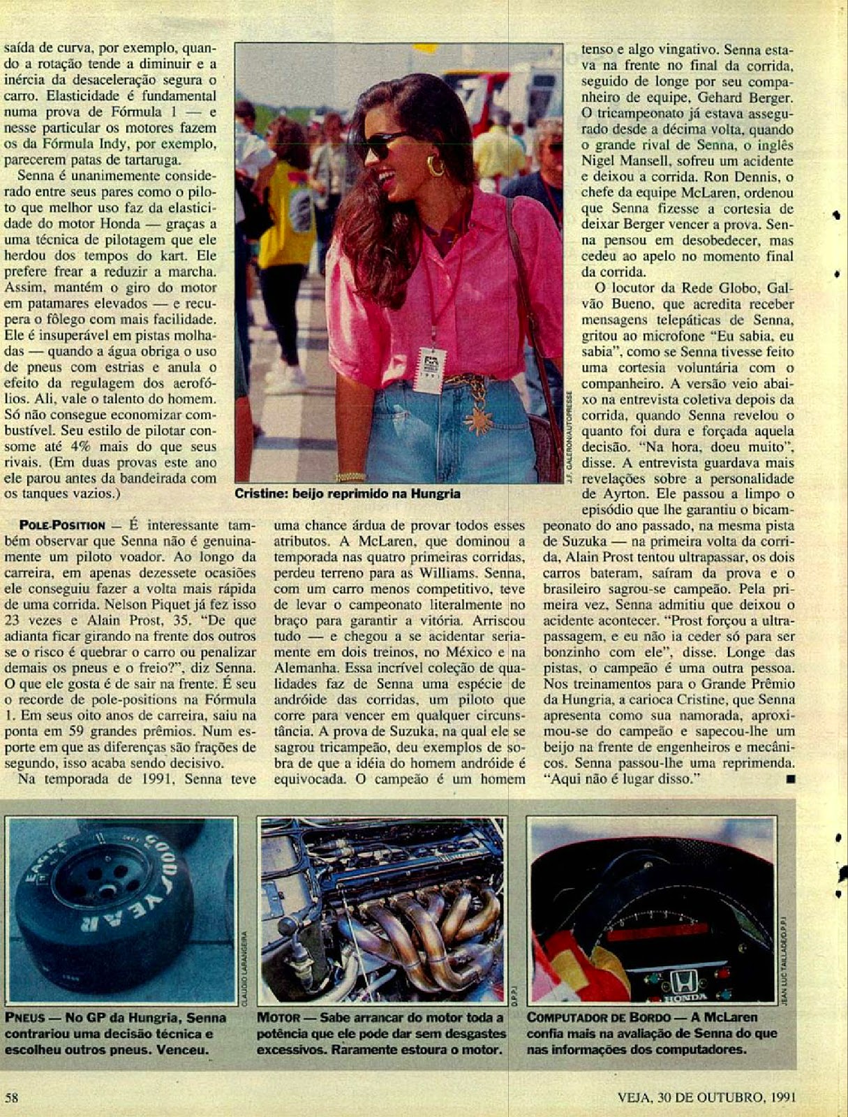 Ayrton Senna: Veja: Cristine Ferracciu: Beijo Reprimido na Hungria 30 ...