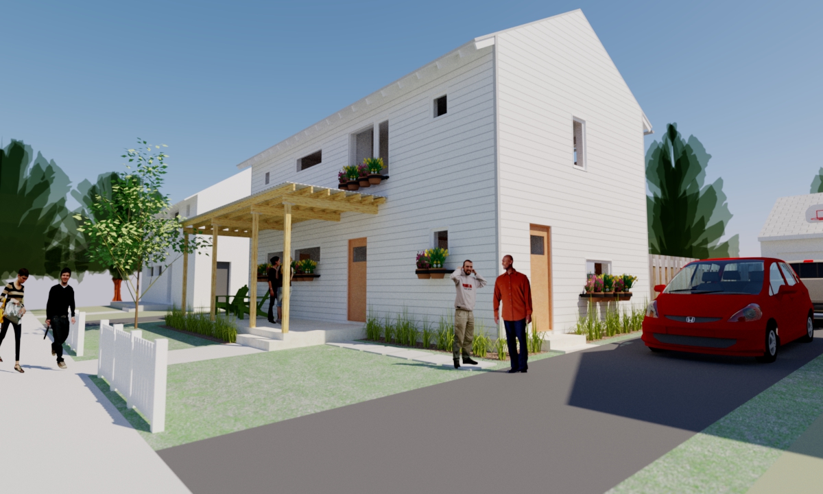 Modern House Plans by Gregory La Vardera Architect: 1192 Lagom House 2 ...