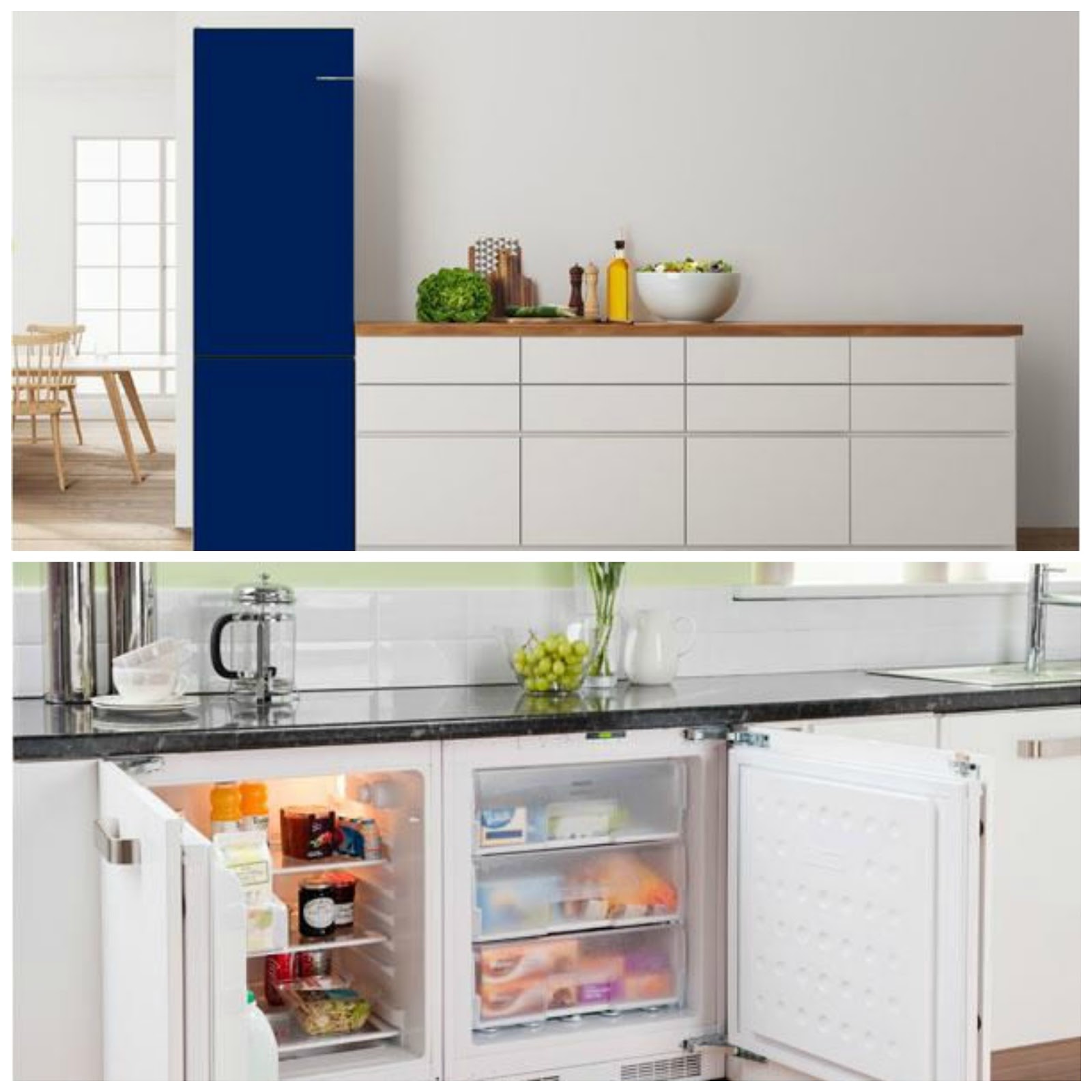 Wafflemama.: Home Style || New Kitchen: Fridge Freezer