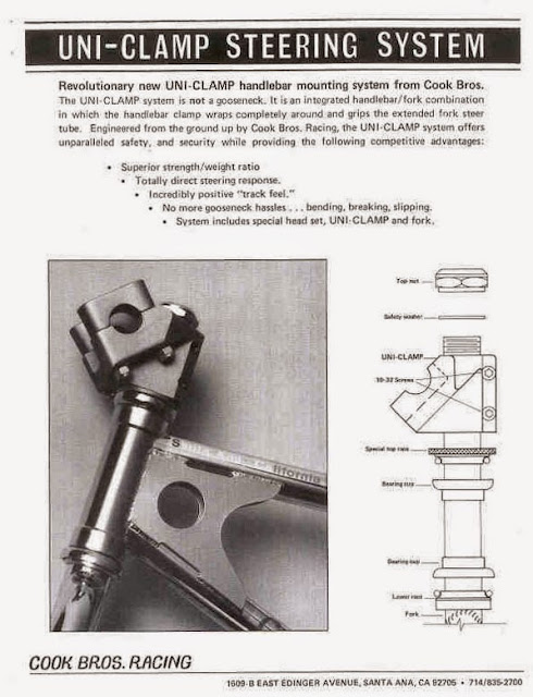 Cook Bros. Racing Uni-Clamp Stem