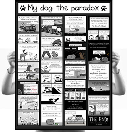 Angela's Anxious Life: My Dog: The Paradox by The Oatmeal Review