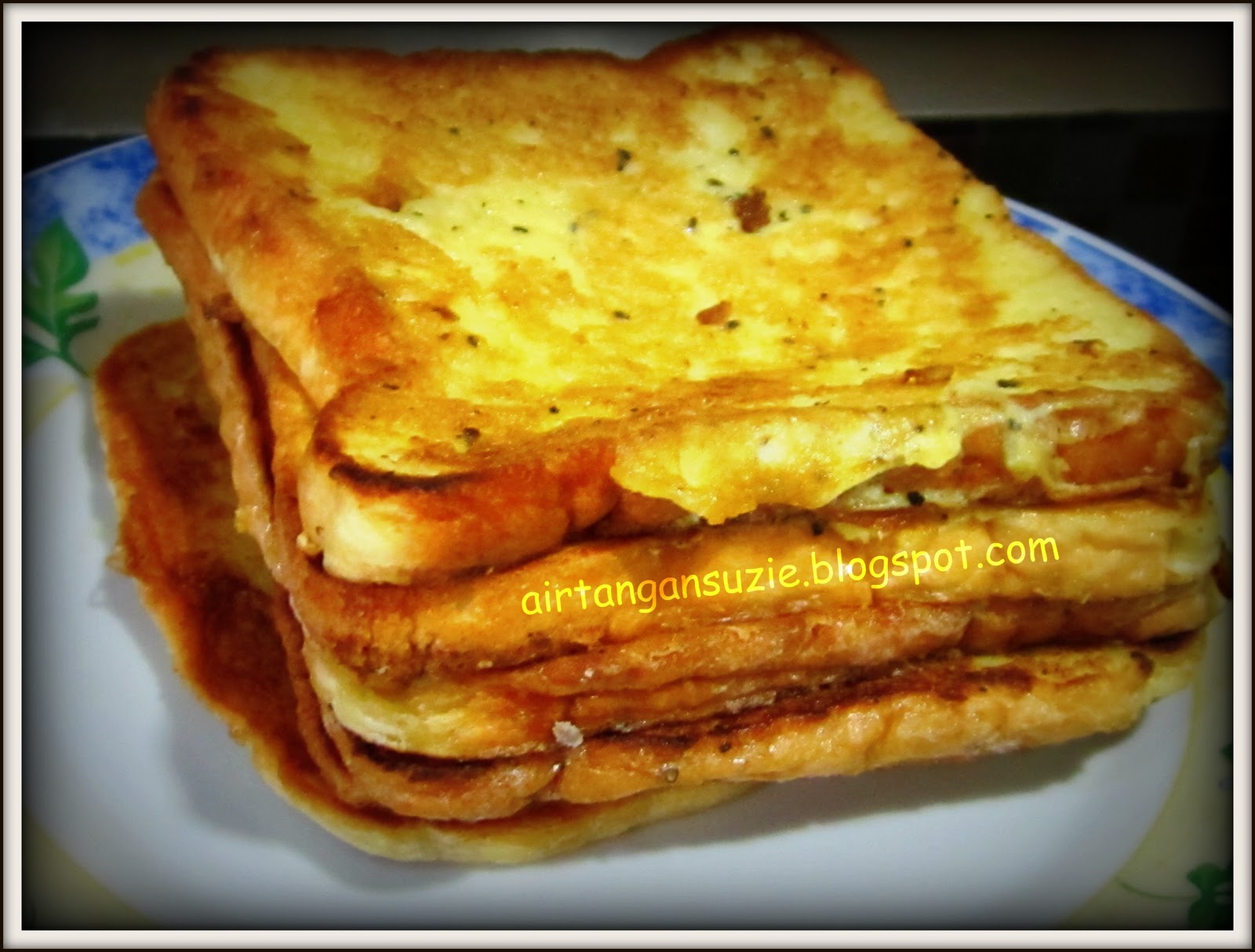 Roti Telur Serunding Ikan Bilis