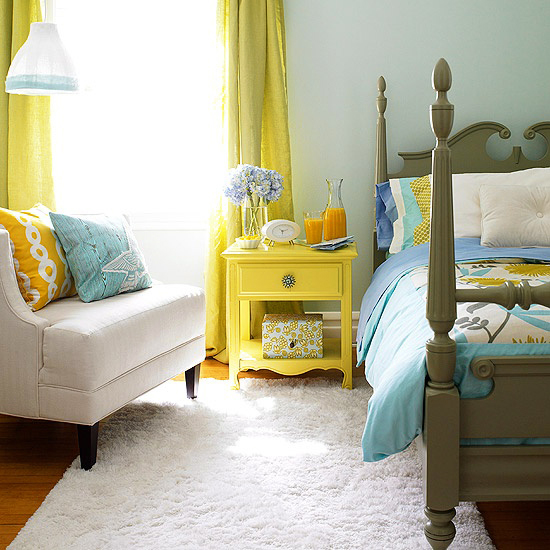 Paleta de Colores de Hoy - Amarillo y Azul