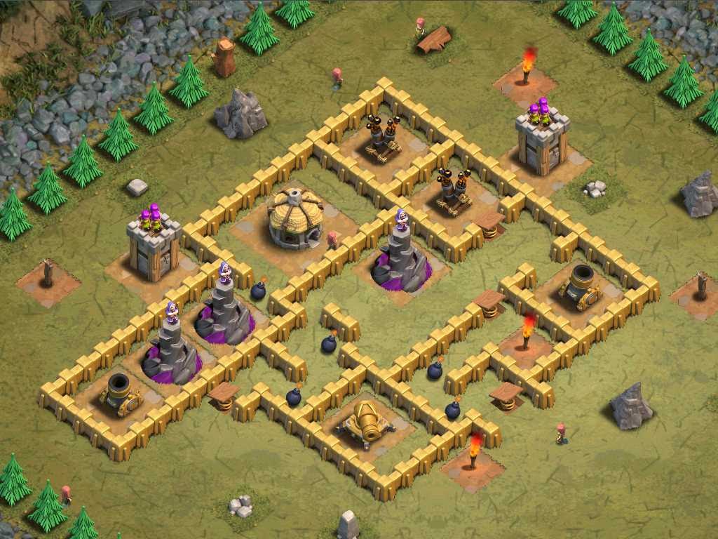 Kumpulan Goblin Base 1-50 & 51-75 Clash of Clans (COC) | Gaming ...