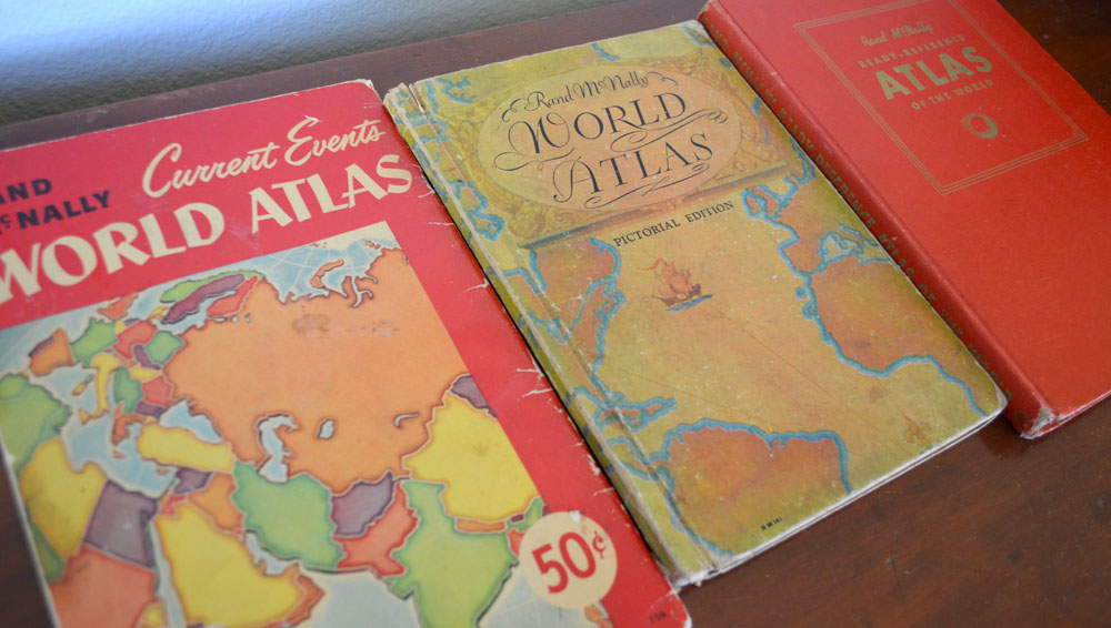 The Copycat Collector: COLLECTION #212: Vintage Atlas Collection