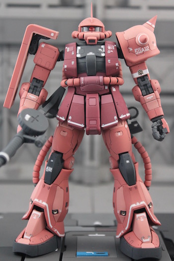 Dennis-Toys: RG MS-06S Char's Zaku II (Built & Painted)