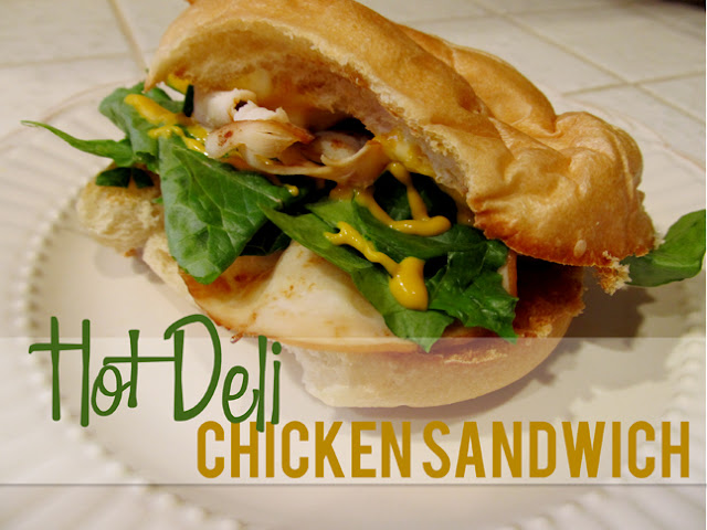 Lovely Little Snippets: Hot Deli Chicken Sandwich