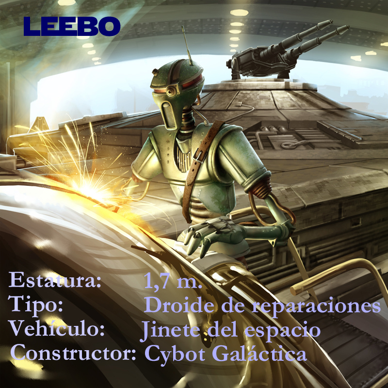 Distrito Star Wars: Leebo (LE-BO2D9)